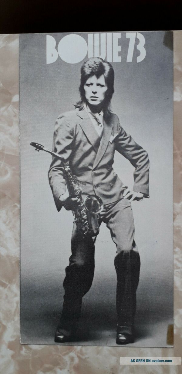 BOWIE RCA FLYER 1973 PIN UPS LATEST RELEASE RARE | #30546391
