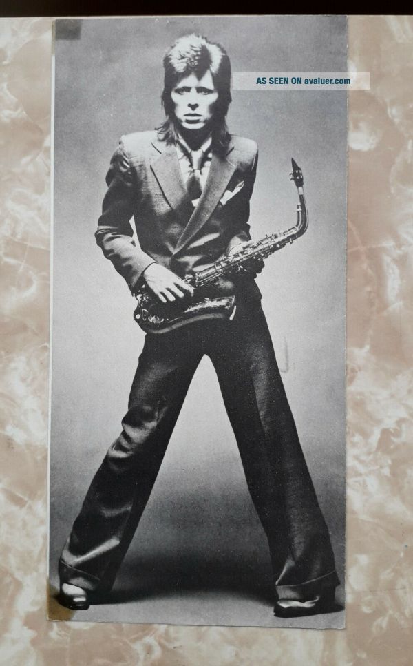 BOWIE RCA FLYER 1973 PIN UPS LATEST RELEASE RARE | #30546391