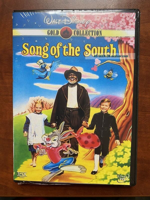 Song Of The South DVD 1946 Banned Movie Rare, Splash Mountain Uncle ...