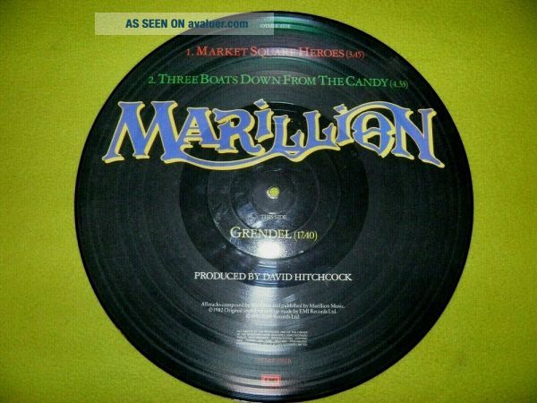 Marillion - Market Square Heroes - RARE 12 " Picture Disc - 1983 UK 1st ...