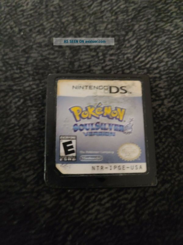Pokemon: SoulSilver Version (Nintendo DS) RARE CARTRIDGE ONLY AUTHENTIC ...