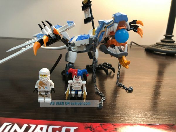 Lego Ninjago 2260 Ice Dragon Attack 100 Complete With Instructions ...