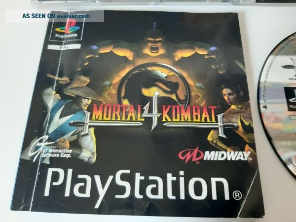 Ps1 Mortal Kombat 4 Rare Complete | #30598791