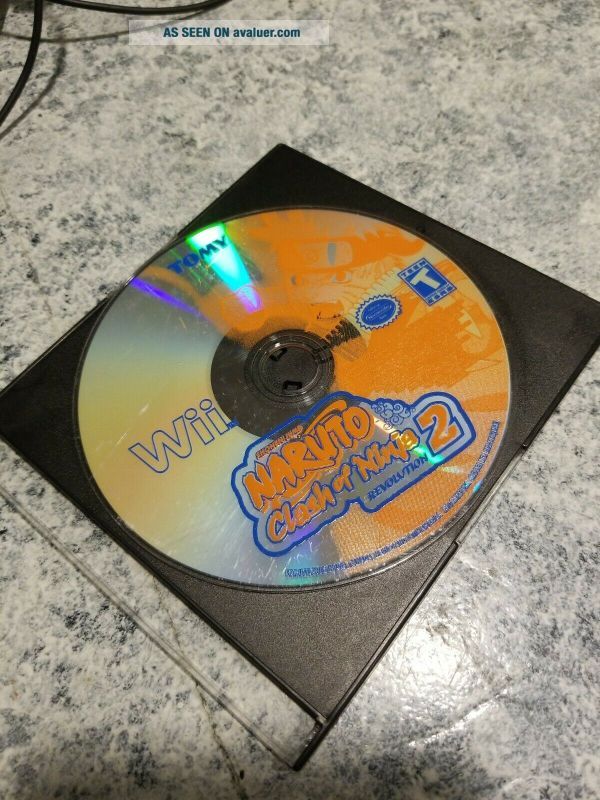 Naruto Clash Of Ninja Revolution 2 Disk Only Wii (rare) | #30567229