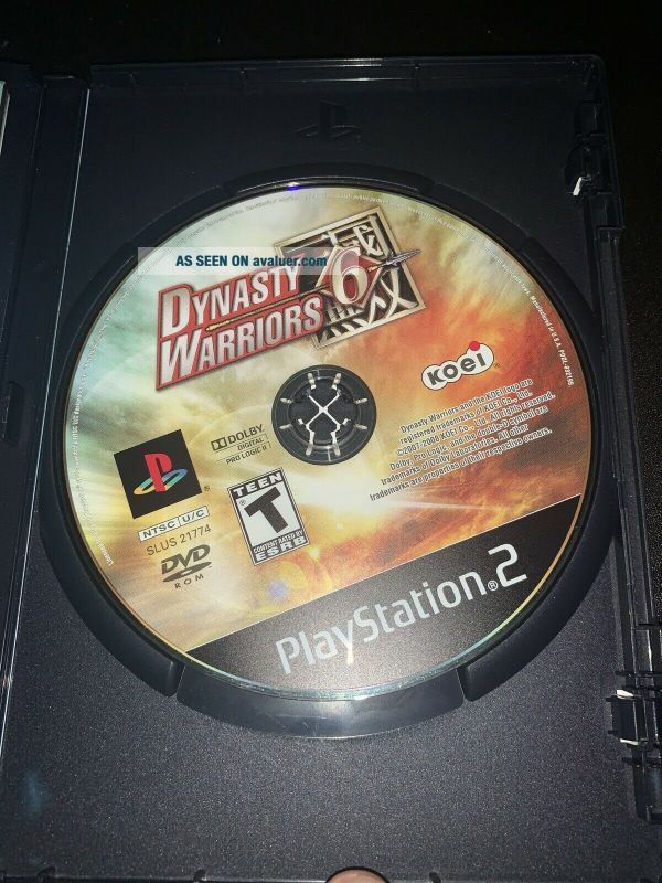 Dynasty Warriors 6 Sony PlayStation 2 PS2 Game Complete CIB RARE Ps2 ...