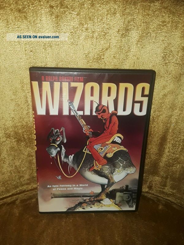 1977 Wizards DVD Rare Dark Fantasy Animation Ralph Bakshi | #30643834