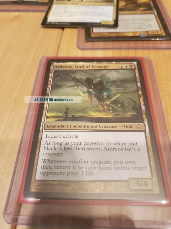 Athreos, God Of Passage Journey Into Nyx Magic Mtg Near, English X1 1x ...