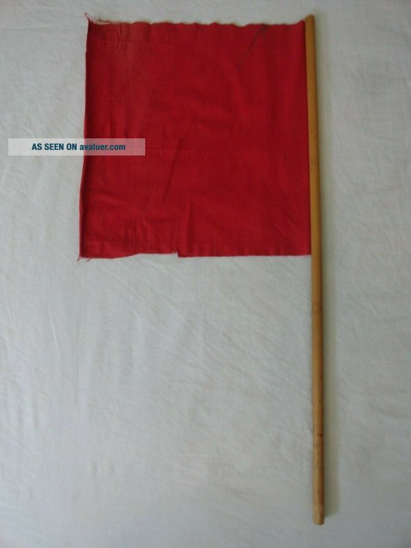 VINTAGE UNITED STATES ARMY SIGNAL CORPS MILITARY SEMAPHORE FLAG | #30709628
