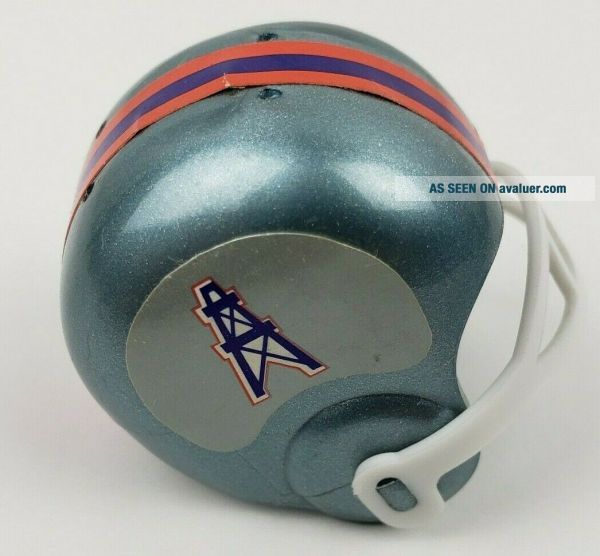 Vintage NFL Mini Helmet 1970s Houston Oilers Rare Silver Gumball 1 ...