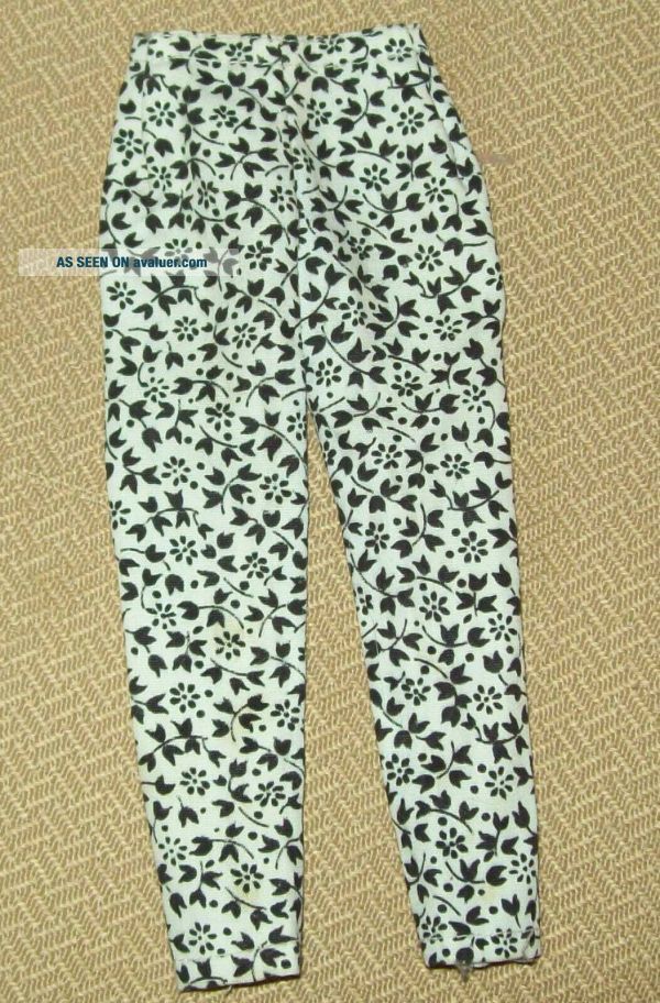 VINTAGE FASHION PAK ITEM FOR BARBIE KNOWN AS SLACKS FROM 1962 - 63 ...