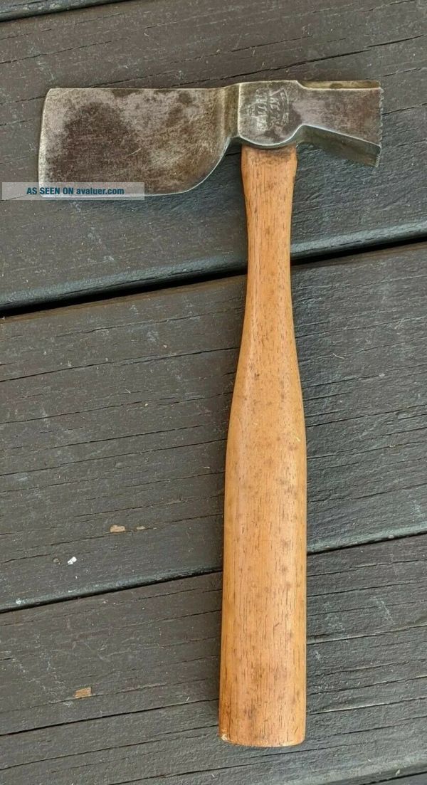 Vintage Embossed Keen Kutter Hatchet Old Antique Tool | #30765435