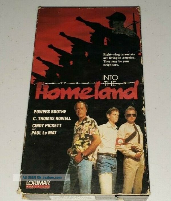 Into The Homeland VHS RARE HBO Movie Powers Boothe C. Thomas Howell ...