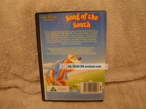 Song Of The South DVD 1946 Banned Movie Rare Uncle Remus | #30747038