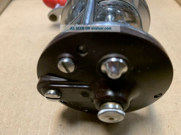 Penn Peer No 9 Level Wind Casting Fishing Reel With Red Handle | #30802608