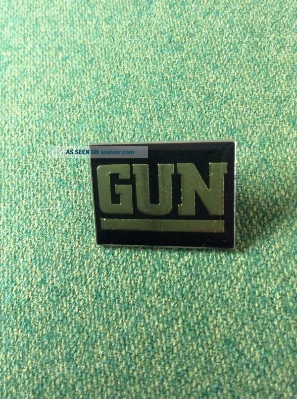GUN Rock Music Band Pin Badge - VINTAGE & RARE | #30721406