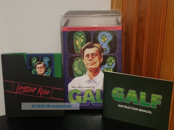 Galf NES Grassy Green Edition Limited Run Games W/ Card Nintendo Switch ...