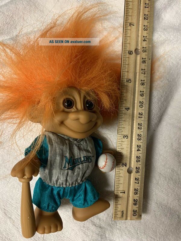 Russ Troll Doll: 6” Marlins MLB Vintage | #30865218