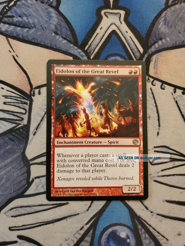 1x Eidolon Of The Great Revel - LP Journey Into Nyx MTG Magic English ...