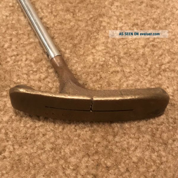 RARE VINTAGE Acushnet Bulls Eye Wide Flange Right Handed RH Putter ...