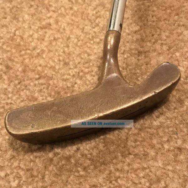 RARE VINTAGE Acushnet Bulls Eye Wide Flange Right Handed RH Putter ...