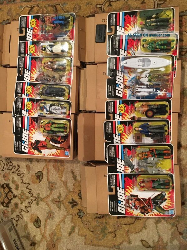 GI Joe Club FSS 7 Set Hollow Point Crystal Ball Jinx Stalker Kangor ...