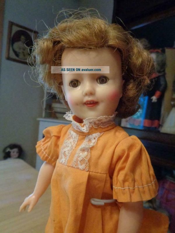 Vintage 1950 ' S Vinyl Shirley Temple Doll 12 " | #30976628