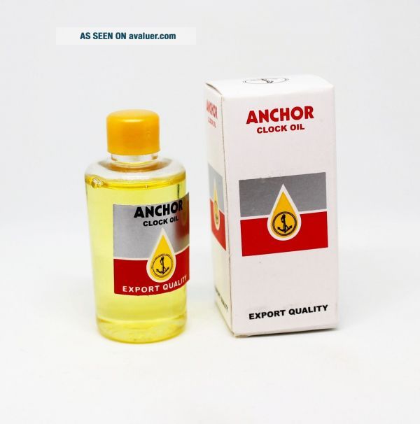 Anchor Quality Clock Oil 30ml Bottle - Ideal For Lubricating Clocks ...