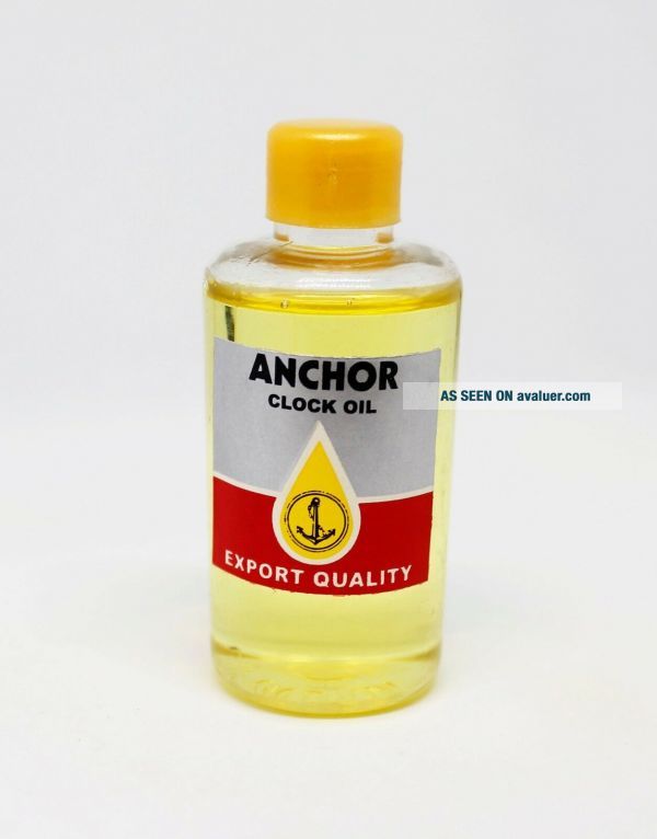 Anchor Quality Clock Oil 30ml Bottle - Ideal For Lubricating Clocks ...