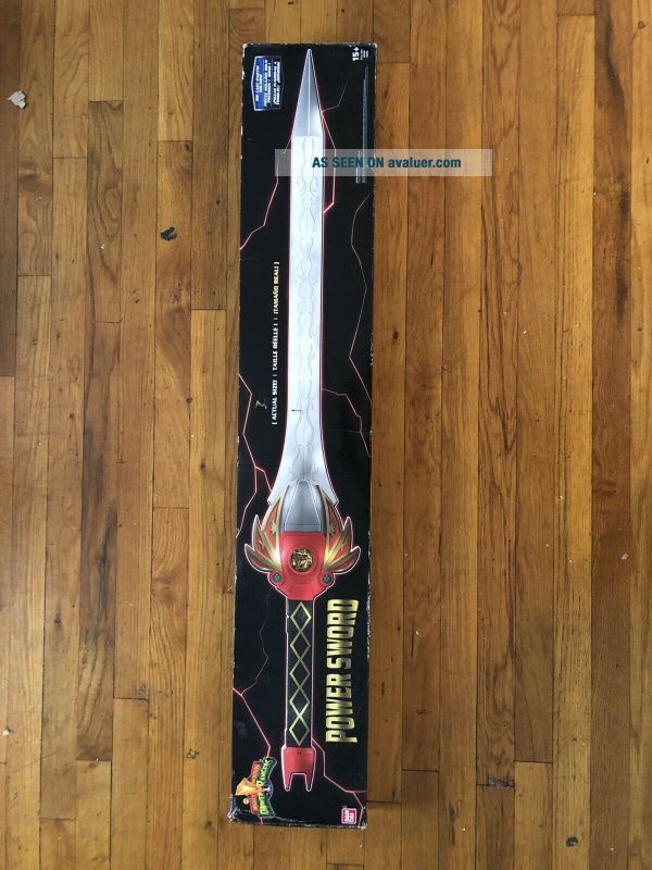 Mighty Morphin Power Rangers Bandai Legacy Power Sword For Red Ranger 1 ...