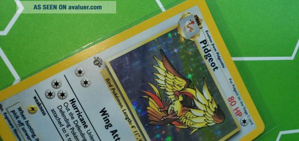 Pidgeot 8/64 HOLO RARE Jungle Set FIRST EDITION Pokemon Card. | #30989615