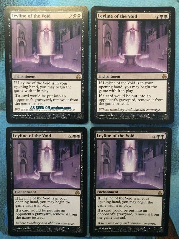 MTG 4X LEYLINE OF THE VOID X4 Guildpact Rare LP | #30995794