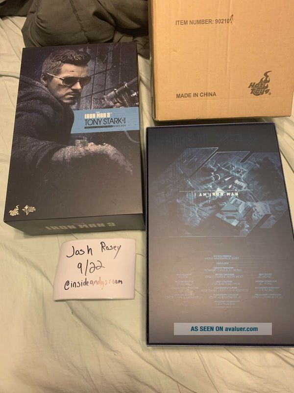Hot Toys Iron Man 3 Tony Stark The Mechanic 1/6th Scale Action Figure ...