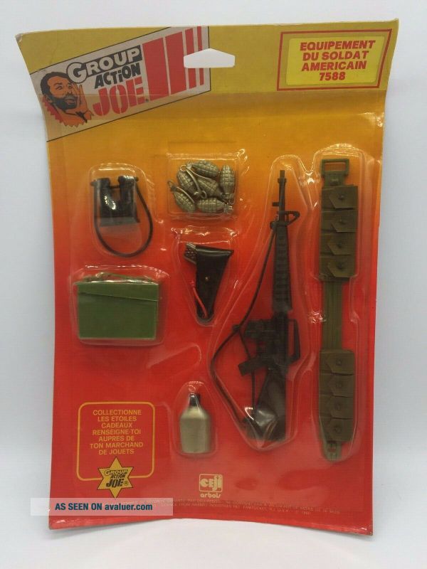 Vintage Group Action Joe GI Action Man US American Soldier Soldat ...