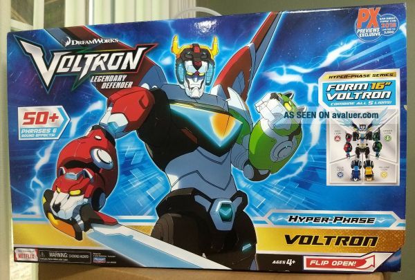 Voltron Legendary Defender Hyperphase SDCC 2018 5pc Lion Set | #30979339