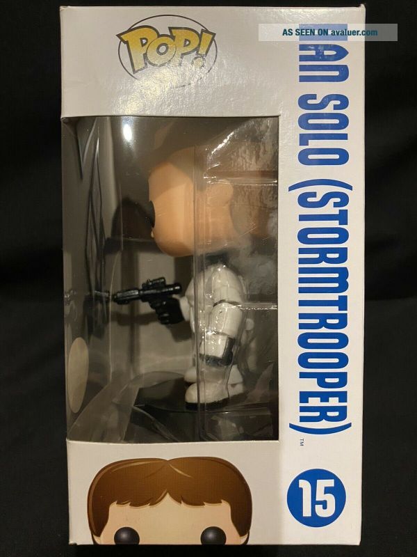 ECCC Funko Pop Han Solo Stormtrooper Star Wars Rare HTF Disney Shelf ...