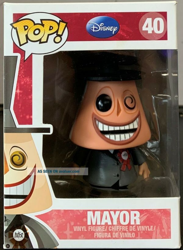 FUNKO POP DISNEY 40 Store Mayor 2012 40 The Nightmare Before Christmas ...