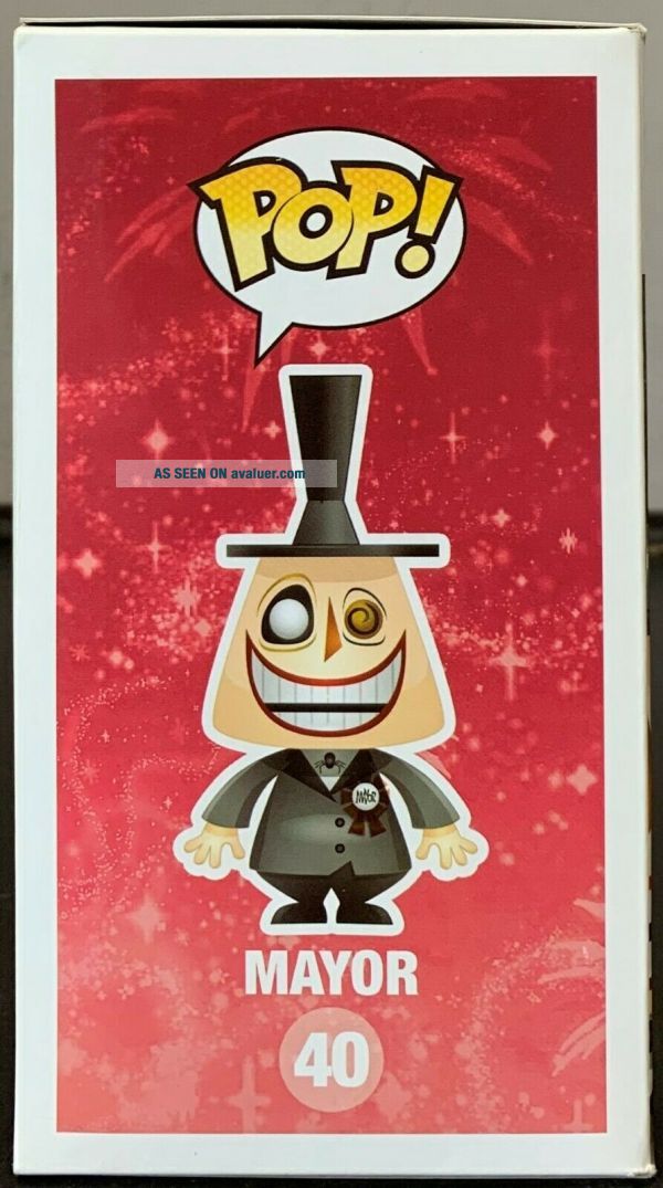 FUNKO POP DISNEY 40 Store Mayor 2012 40 The Nightmare Before Christmas ...