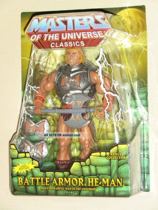 Mattel Masters Of The Universe Classics MOTUC Battle Armor He - Man ...