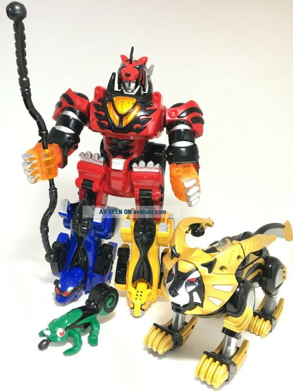 DHL Bandai Power Rangers Jungle Fury Gekiranger DX GekiTohja Geki Rin ...