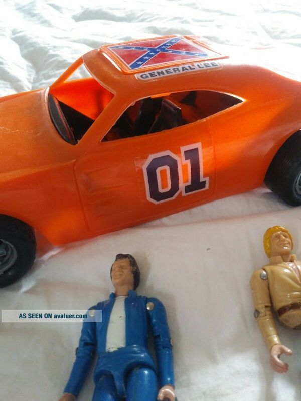 Dukes Of Hazzard Mego GENERAL LEE With Bo And Luke Duke | #31062135