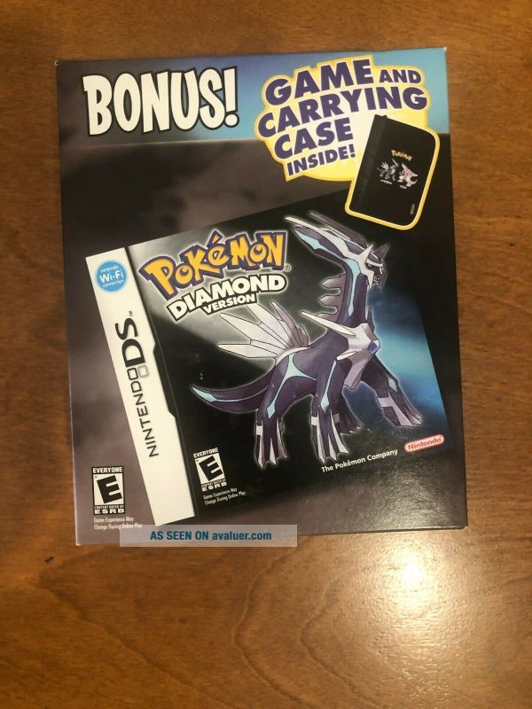 RARE POKEMON DIAMOND VERSION DS W/CARRYING CASE | #31141973