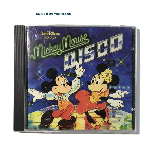 RARE MICKEY MOUSE DISCO CD Walt Disney Zip A Dee Doo Dah It ' S A SMALL ...