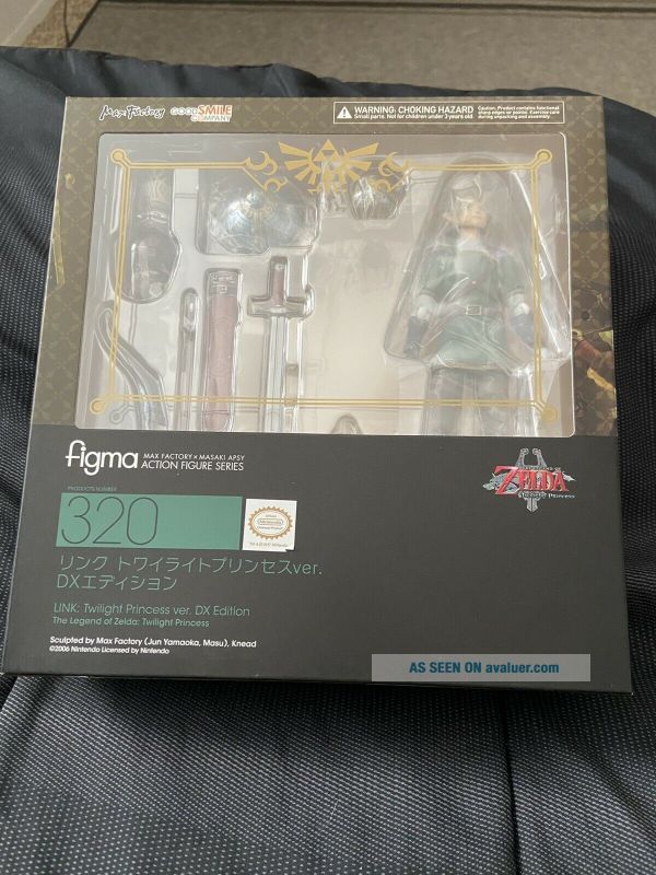 [USA] Figma The Legend Of Zelda Twilight Princess Link DX Edition Japan ...