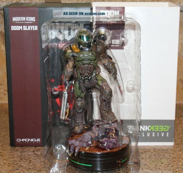 Doom Eternal Doom Slayer Statue Figure Official Modern Icons Doom ...