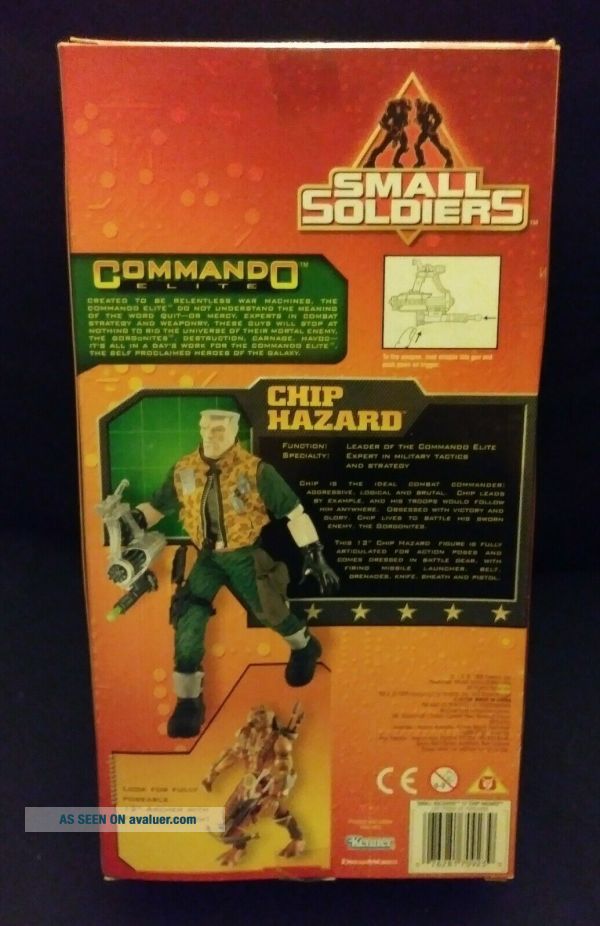 Vintage Small Soldiers Major Chip Hazard Action Figure | #31093539