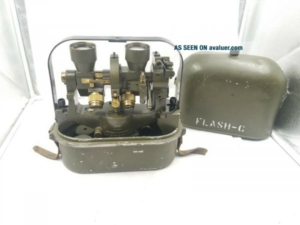 RARE WW2 COOKE TROUGHTON & SIMMS MILITARY FLASH SPOTTING BINOCULARS ...