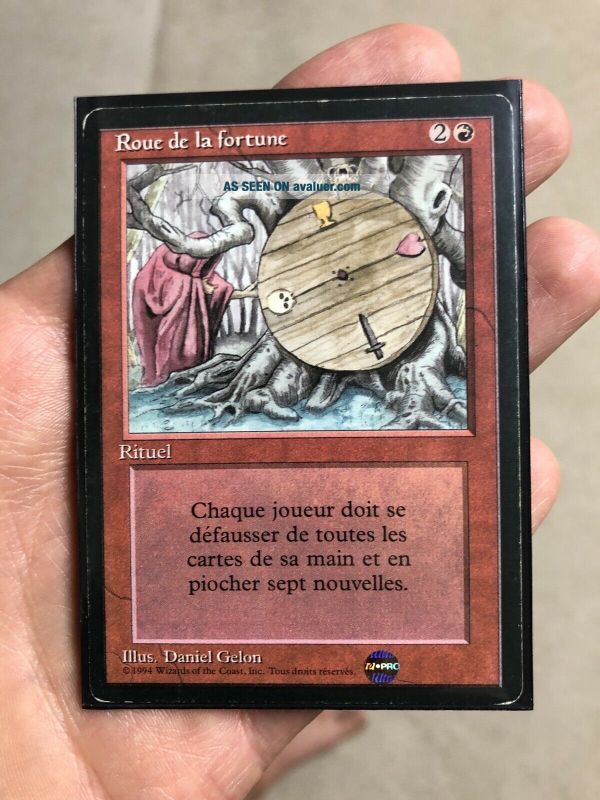 MTG: Wheel Of Fortune X1 French FBB Revised - HP Rare Magic | #31160089