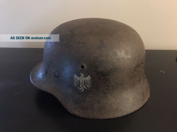 Antique Stahlhelm German Army Helmet World War WW1 WW2 Rare Collectible ...