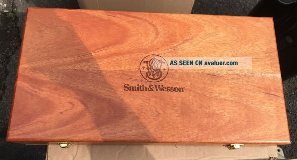 Smith And Wesson Revolver Presentation Box Rare | #31164449