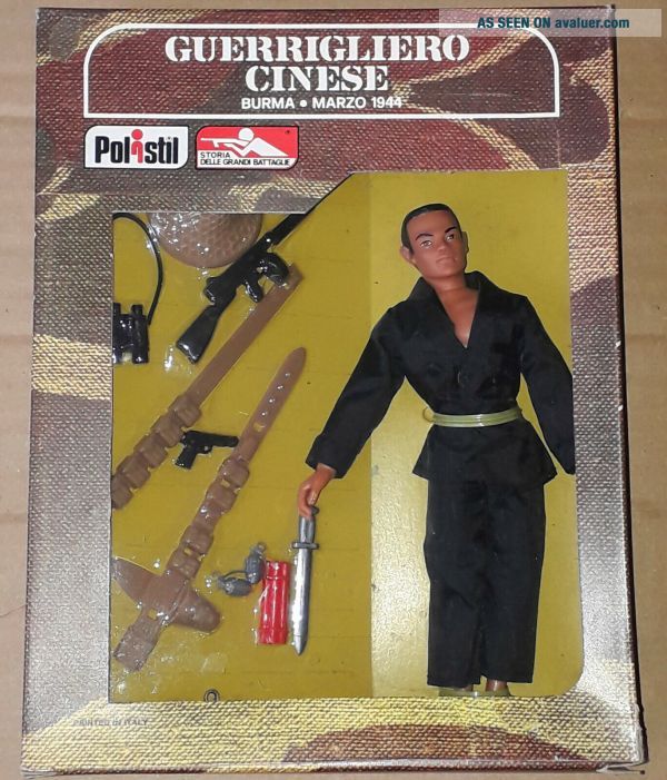 Mego Lion Rock Johnny Action War Heroes WW2 Chinese Guerilla Fighter ...